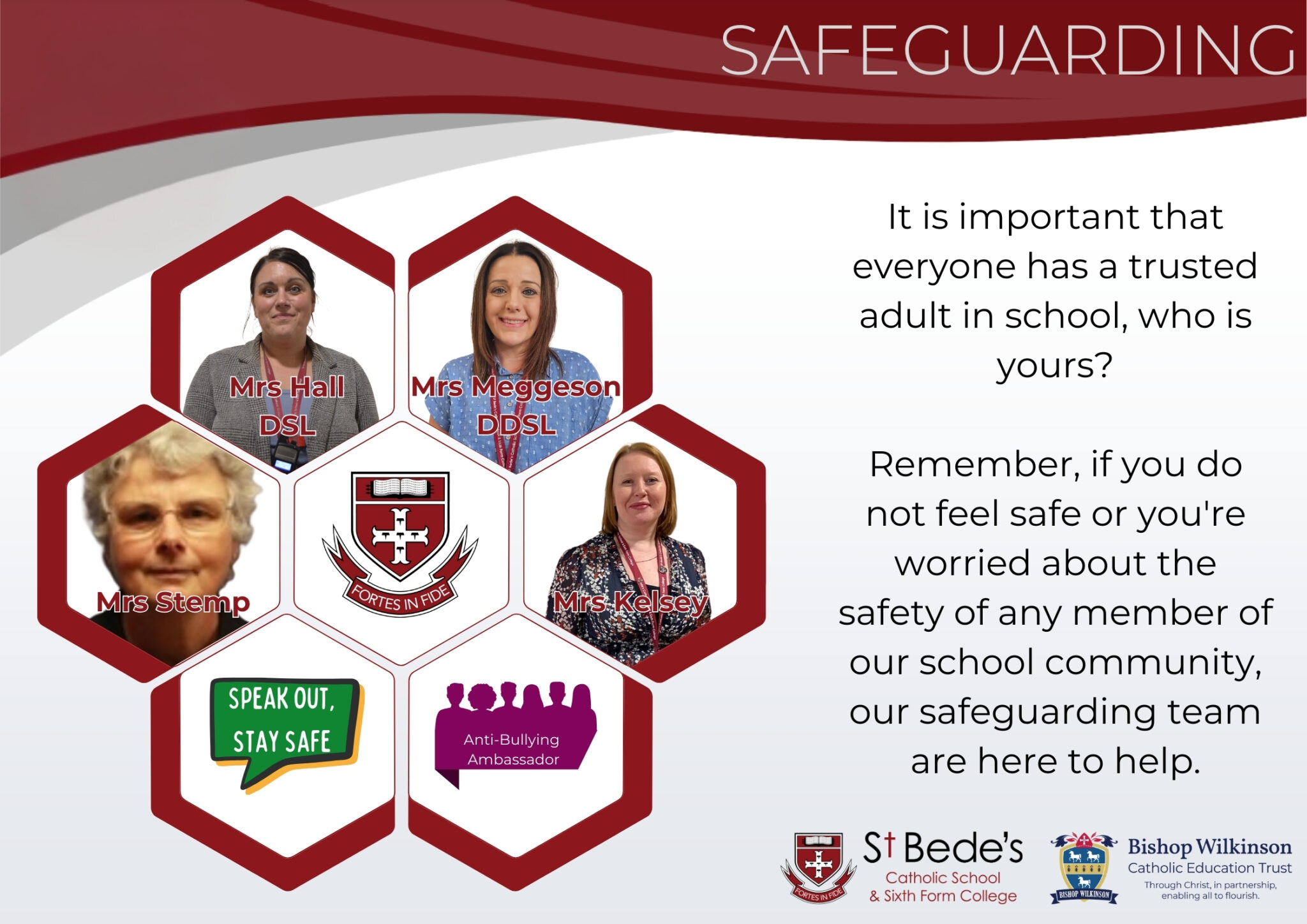 Safeguarding – St Bede's Catholic School and Sixth Form College, Lanchester